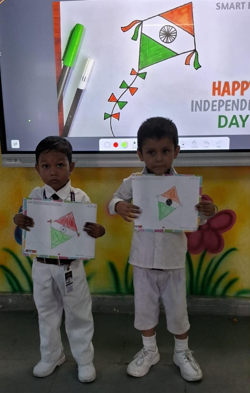 Independence day activity (Class Nursery)