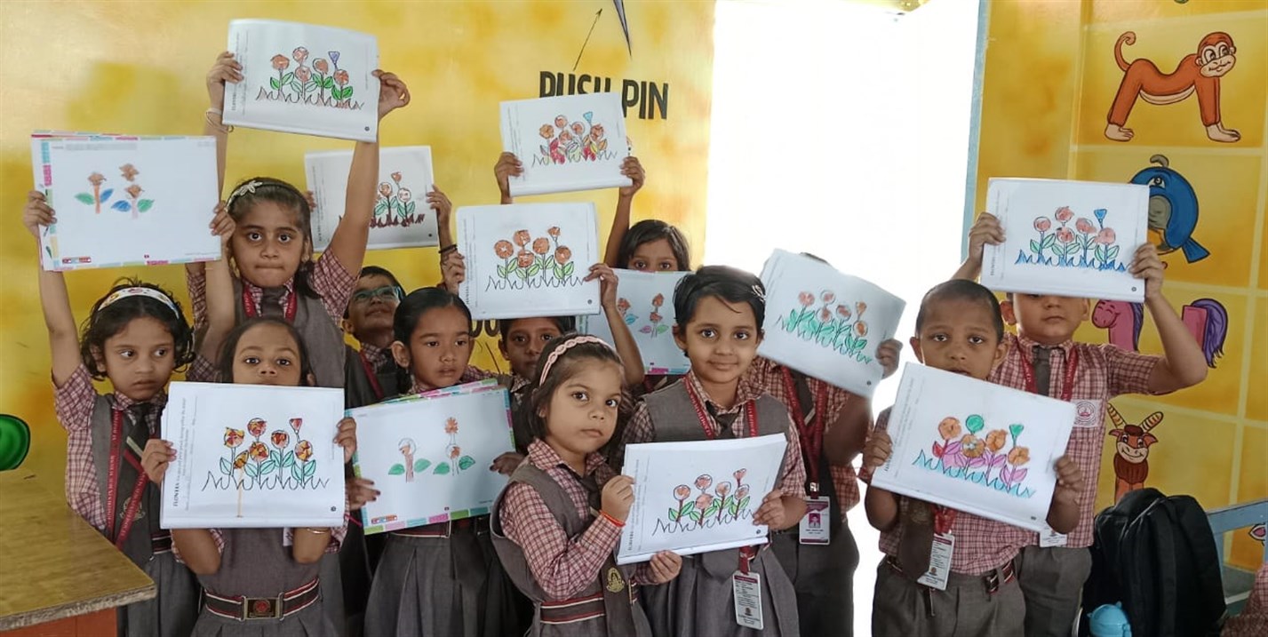 Pencil shaving activity UKG A