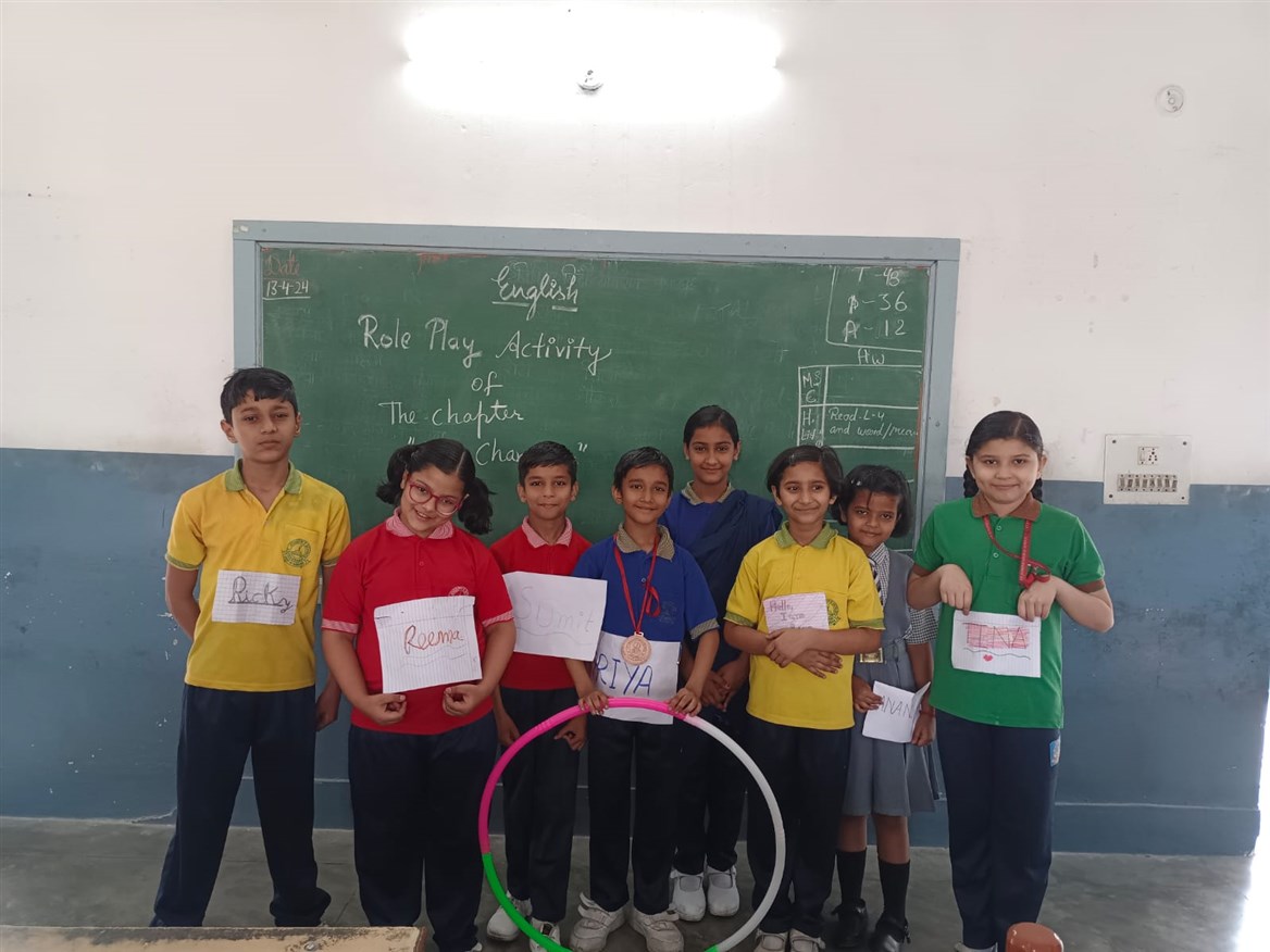Role play Activity of the chapter - The Champion by the students of ...